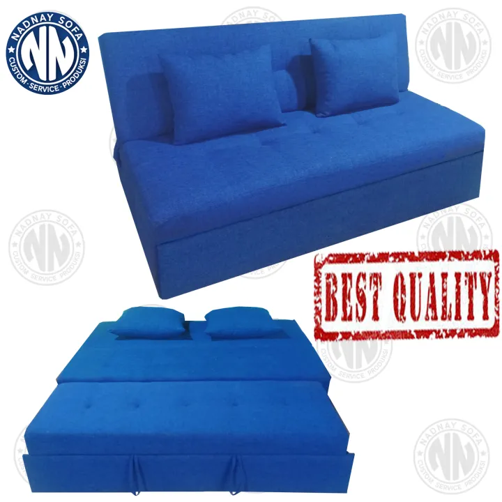 Sofa bed pull out mekanik terbaru FELIX / Sofa bed minimalis | Lazada Indonesia