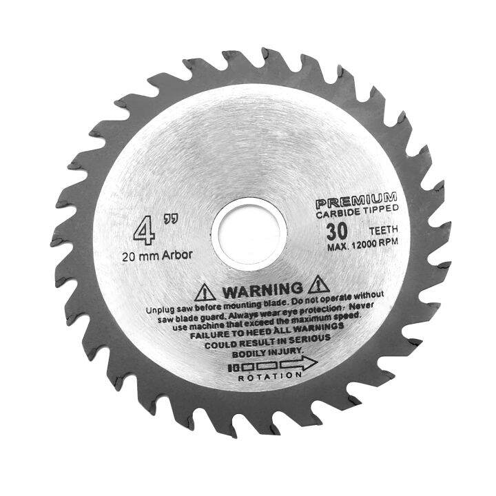 Mata gerinda potong kayu 4" x 40T circle circular saw blade 4 inch x ...