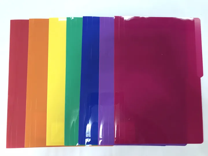 Plastic Glossy Opaque Folder Long 12's | Lazada PH