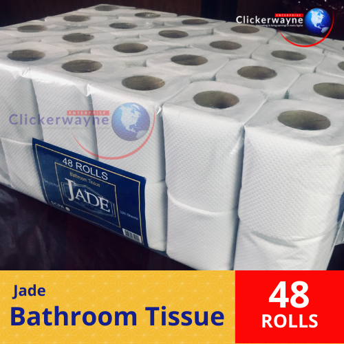 BAG OF 96 | 48 ROLLS - Jade Bathroom Tissue - 2 Ply | Lazada PH