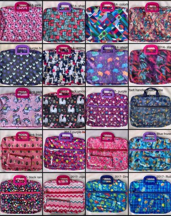 Module bag for girls with pocket and pencil case long size | Lazada PH