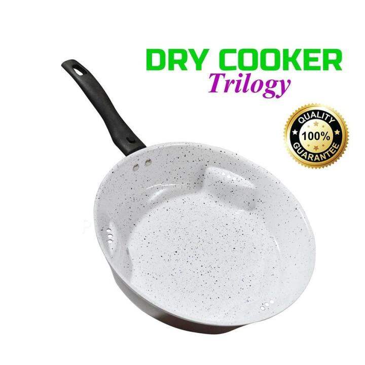 Cooking and Frying- Dry Cooker Ceramic Stainless Pan | Lazada PH