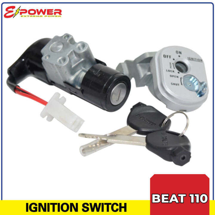 Honda Beat 110 E-Power Ignition / Main Switch & Key Set | Lazada PH