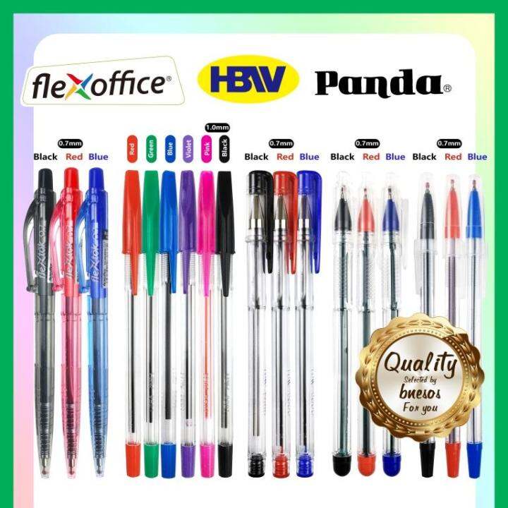 bnesos Stationary Ballpen Flextok HBW 2000 HBW 9801 Panda Classique ...