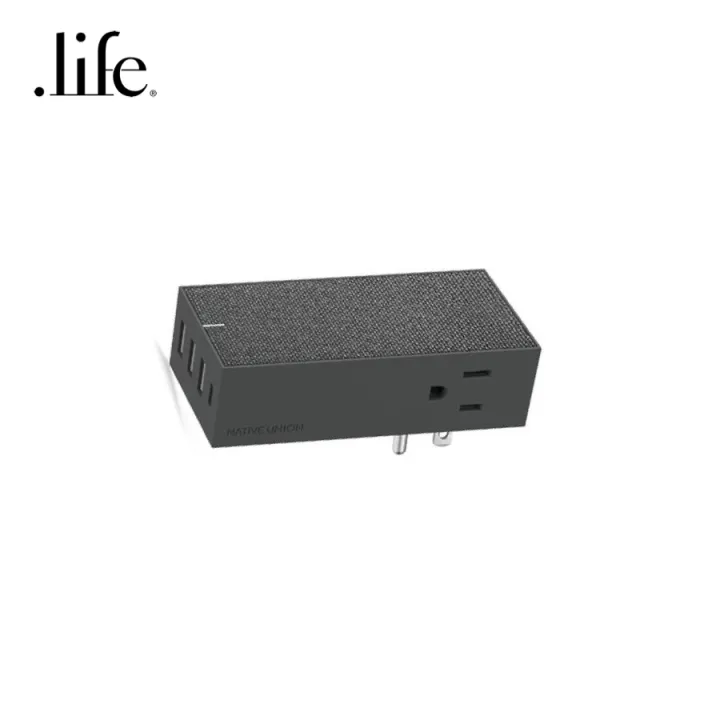 NATIVEUNION Smart Hub 4 USB Fabric US - Slate อแดปเตอร์4พอร์ต by ...