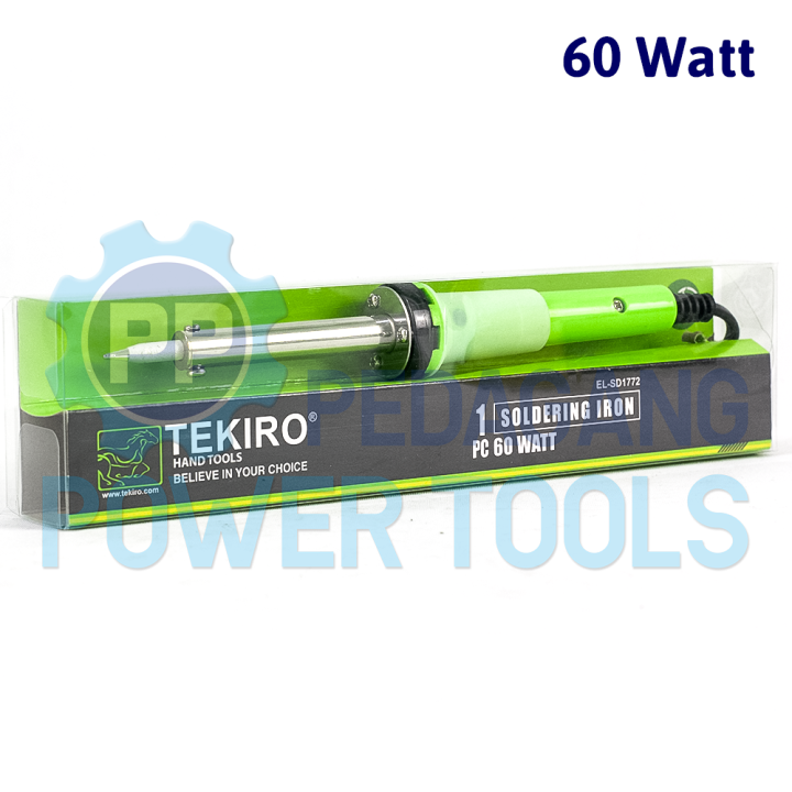 TEKIRO SOLDER LISTRIK 60 WATT ALAT PATRI ELEKTRIK SOLDERING IRON 1772 ...