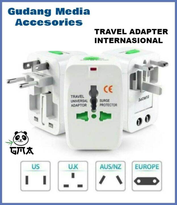 Travel Adaptor Internasional Colokan Universal | Lazada Indonesia