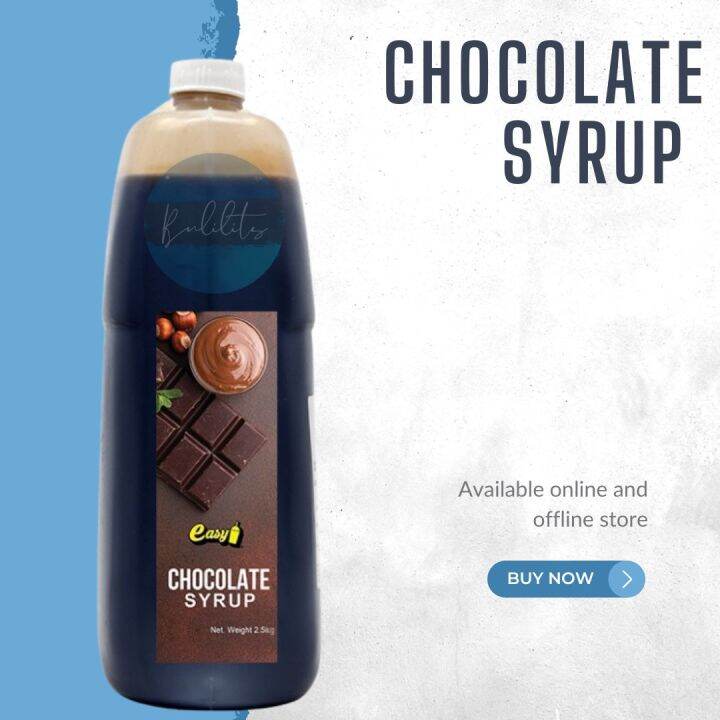 EASY BRAND- Chocolate syrup 2.5Kg | Lazada PH
