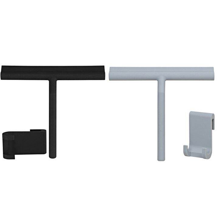 Shower Squeegee With Holder Window Glass Wiper No Drilling Mirror ...