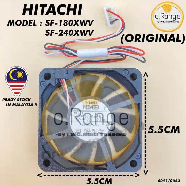 (100%ORIGINAL) SF-180XWV / SF-240XWV HITACHI Refrigerator Fan MOTOR /DC ...