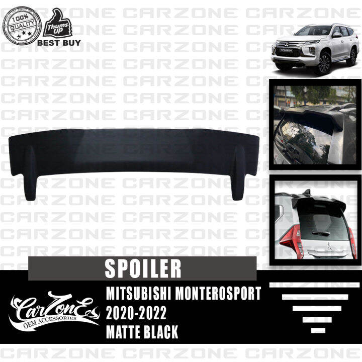 Mitsubishi Montero 2020-2022 Rear Spoiler (Matte Black Finished ...