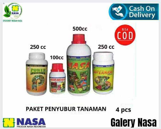 PUPUK KOMPLIT [ ISI 4 MACAM ] - PUPUK TANAMAN BUAH DAN BUNGA - PUPUK ...