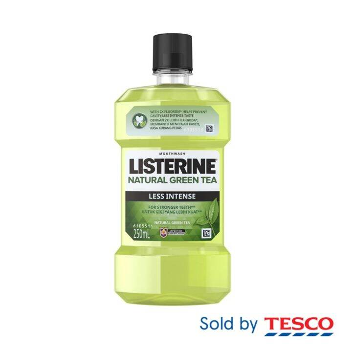 Listerine Natural Green Tea Antiseptic Mouthwash 250ml | Lazada