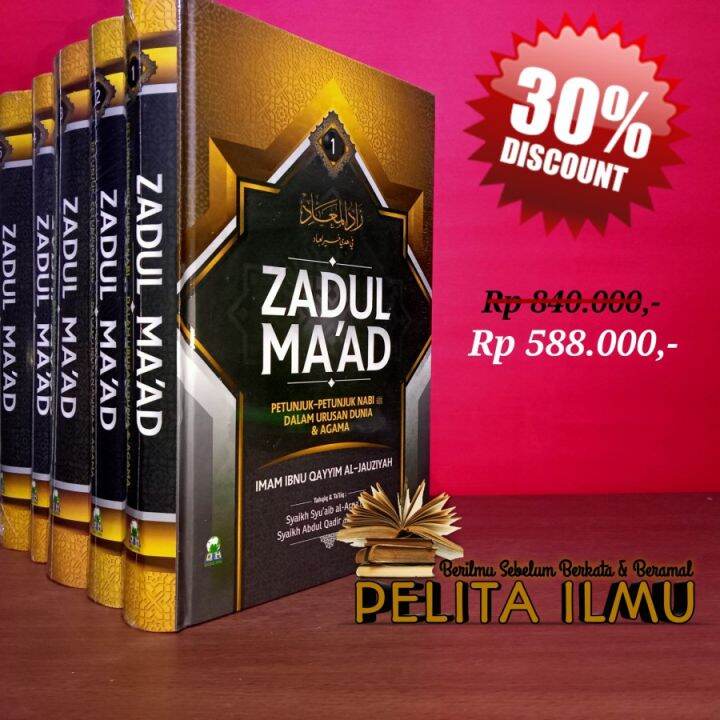 Buku Zadul Ma'ad Petunjuk-Petunjuk Nabi Dalam Urusan Dunia Dan Agama 1 Set Lengkap Tanpa Box ...