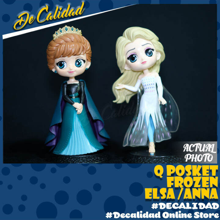 Q Posket Frozen Elsa And Anna Action Figure | Lazada PH