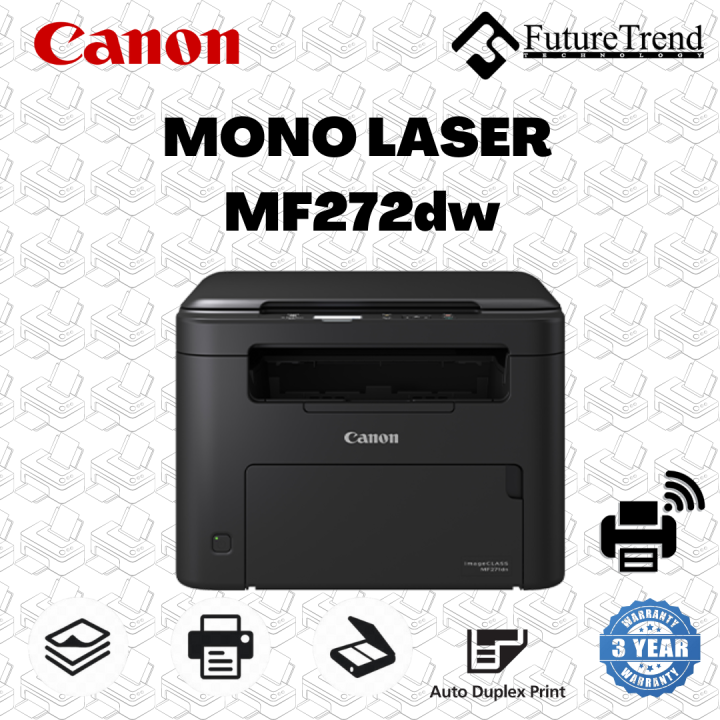 Canon imageCLASS MF272dw 3-in-1 Monochrome Laser Printer | Lazada