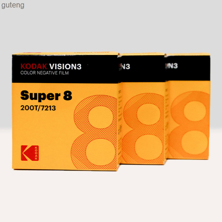 Original 1-3 Packs Kodak Vision3 Super 8mm Film 50d 200t Film Super 8 ...