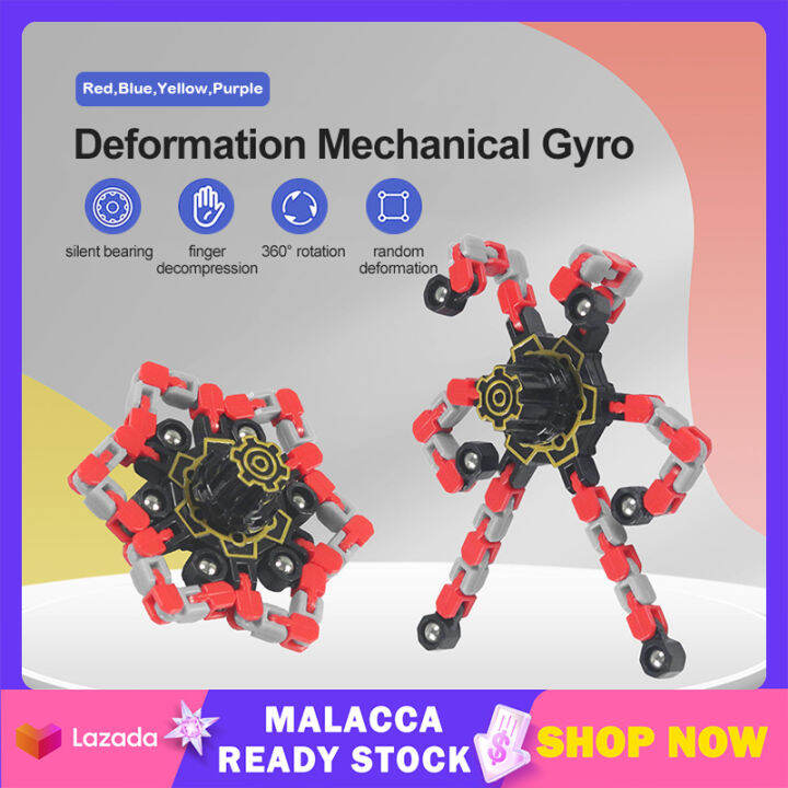 Robot Fingertip Gyro DIY Creative Gyro Toy Children Adult Finger Gyro ...