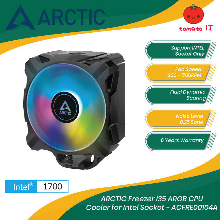 ARCTIC Freezer i35 ARGB CPU Cooler for Intel Socket - ACFRE00104A | Lazada