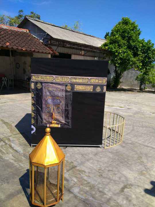 Miniatur Ka'bah untuk Manasik Haji 1m x 1m x 1,5 m | Lazada Indonesia