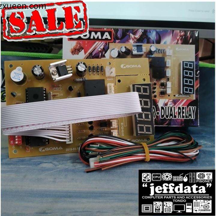 【READY STOCK】 ♝Timer Goma Pisonet Timer 4 Digit Dual Relay(Also ...