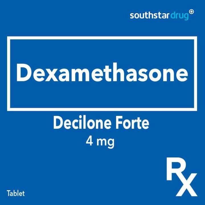 Rx: Decilone Forte Tablet | Lazada PH
