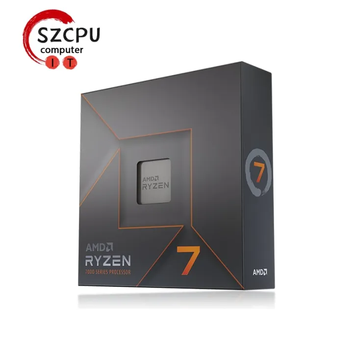 AMD Ryzen 7 7700X R7 7700X 4.5 GHz 8-Core 16-Thread CPU Processor 5NM ...