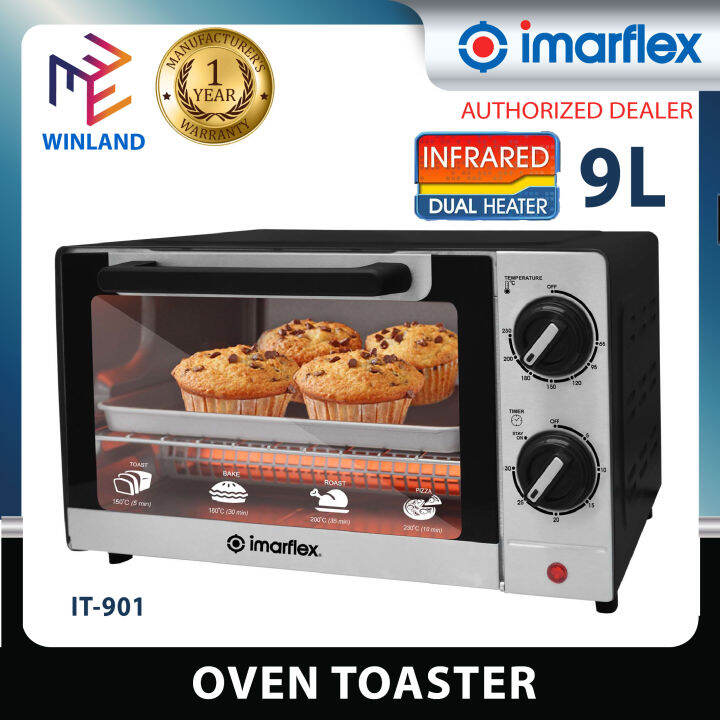 IMARFLEX by Winland Oven Toaster IT-901 | Lazada PH