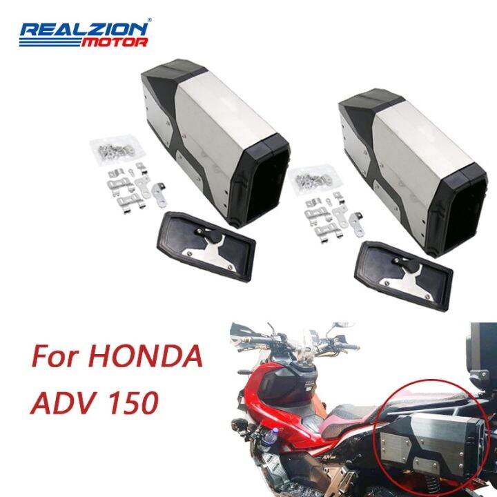 REALZION MOTOR Modified Toolbox For HONDA ADV 150 Side Rack Storage Box ...