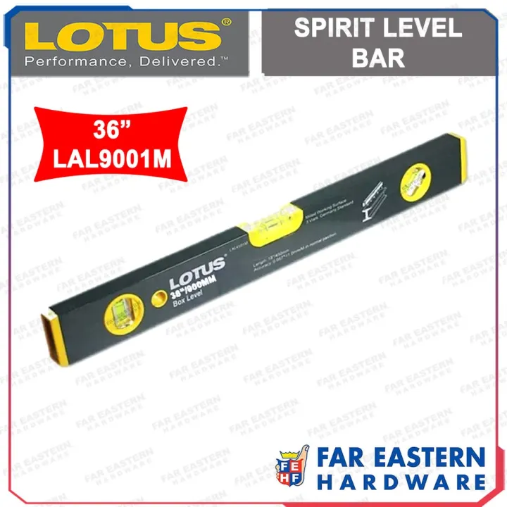 LOTUS Spirit Level Bar 36" LAL9001M LTHT | Lazada PH