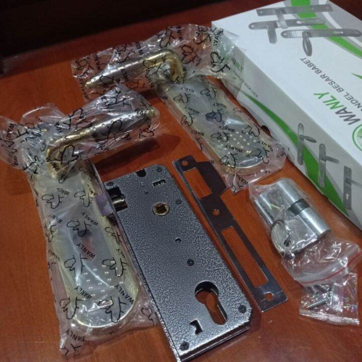 Kunci Pintu SLOT PINTU Besar Wanly GP Per Set / Kunci Rumah / Kunci ...