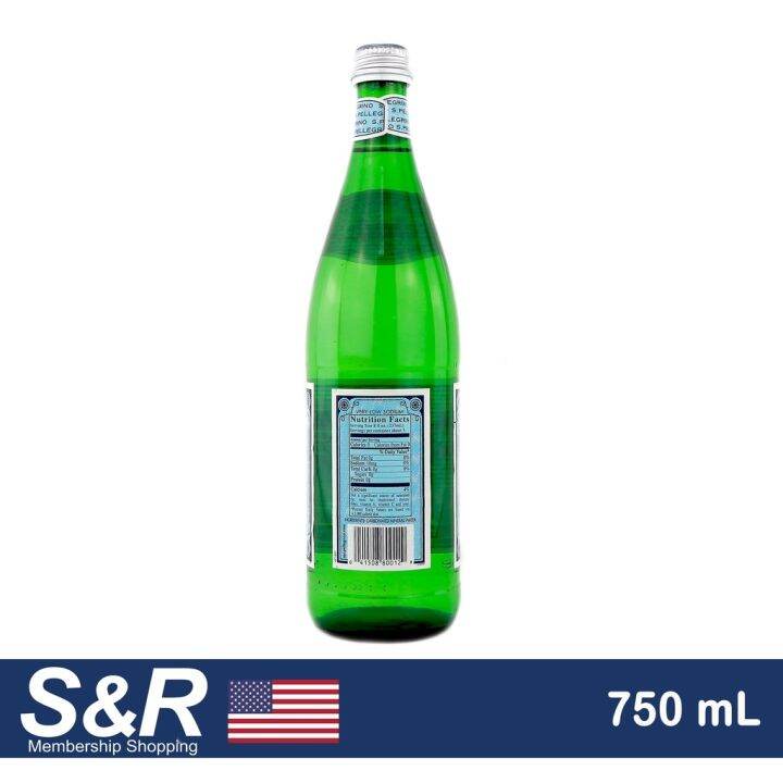 HOT ON SALE San Pellegrino Sparkling Natural Mineral Water 750mL | Lazada PH
