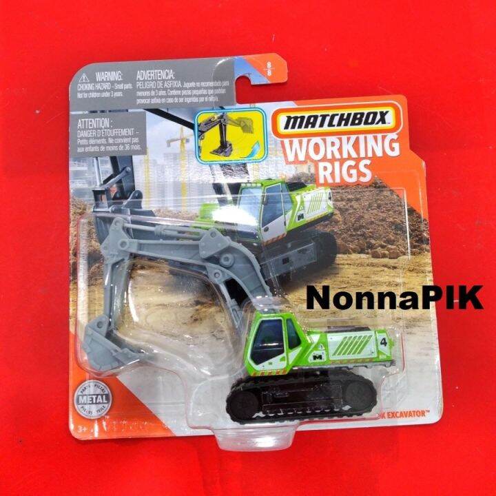 Matchbox 2021 Working Rigs MBX EXCAVATOR Truck | Lazada Indonesia