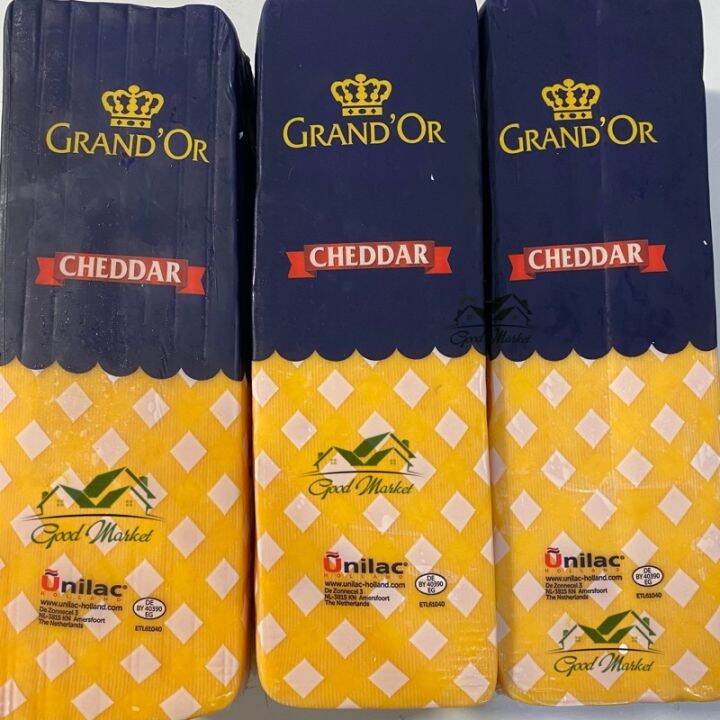 PHÔ MAI CHEDDAR CHEESE HIỆU GRAND’OR UNILAC 200G/500G/1KG | Lazada.vn