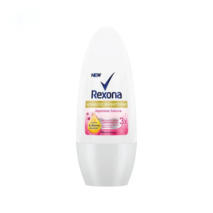 Rexona เรโซนา โรลออน แอดวานซ์ ไบรท์เทนนิ่ง เจแปนนิส ซากุระ 50 มล.โรลออน ...