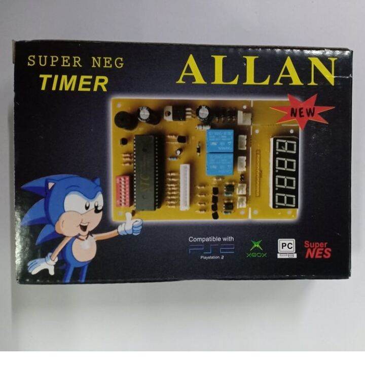 ALLAN PISONET TIMER 4 DIGITS DUAL FOR 1 AND 5 PESO | Lazada PH