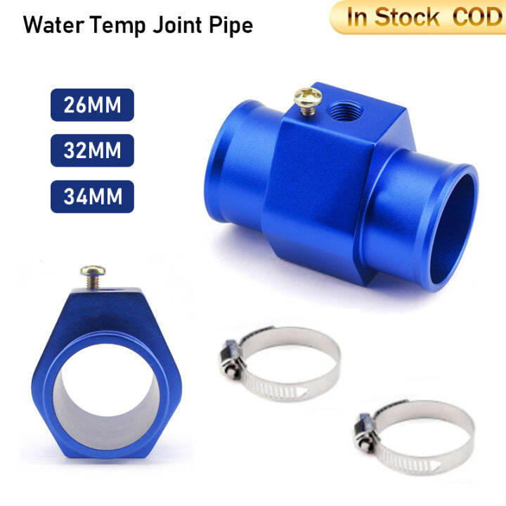 Water Temperature Sensor Adapter Universal Water Temp Aluminum Joint ...