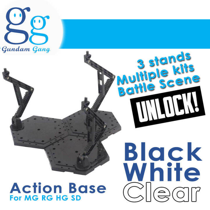 [Gundam Gang] Action Base Multiple Kits For MG RG HG SD | Lazada
