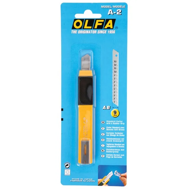 มีดคัตเตอร์ OLFA รุ่น A-2 ใบมีดขนาด 9 mm. (จำนวน 1 อัน ) | Lazada.co.th