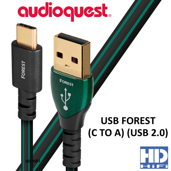 AudioQuest Forest USB C-A USB2.0 | Lazada.co.th