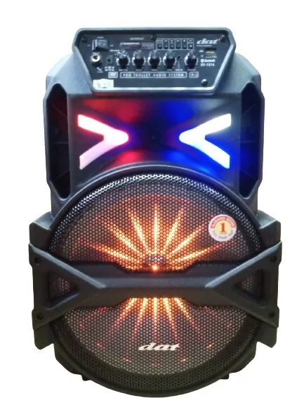 SPEAKER AKTIF 12 INCH DAT DT 1216 PORTABLE TROLLEY SPEAKER | Lazada ...