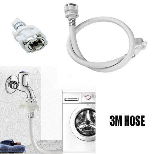 WASHING MACHINE HOSE- New Inlet Hose Automatic Extension Tube Washing ...