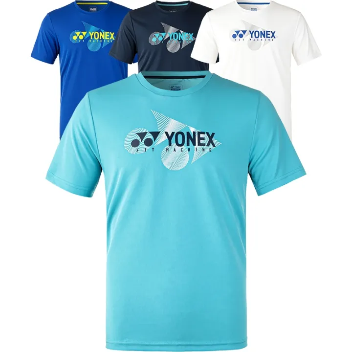 YONEX ชุดแบดมินตัน YONEX Yy Net,เสื้อยืดคอกลมแขนสั้นแห้งเร็วสำหรับผู้ชายและผู้หญิง | Lazada.co.th