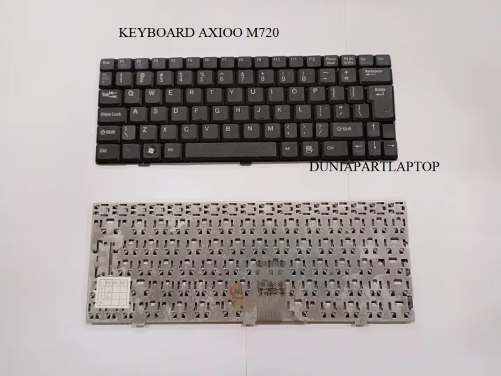 Keyboard Axioo M720, M72sr, Axioo CLW, Axioo MLC -BLACK ORIGINAL ...