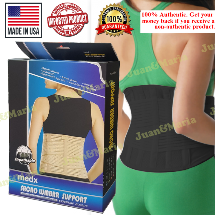 Sacro Lumbar Body Support by MedX | Back pain for Good Posture ...
