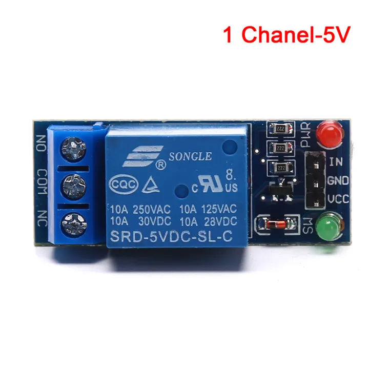 5V 12V 24V Relay Module With Optocoupler Relay Output 1 2 4 Way Relay ...