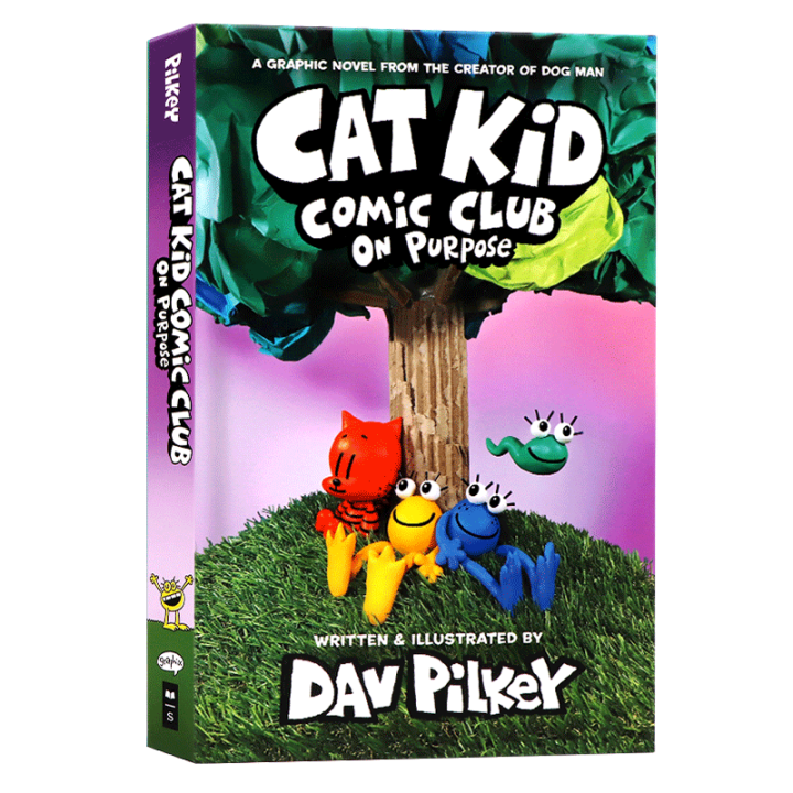 Spot cat kid comic Club little Pitty's comic Club 3 English original ...