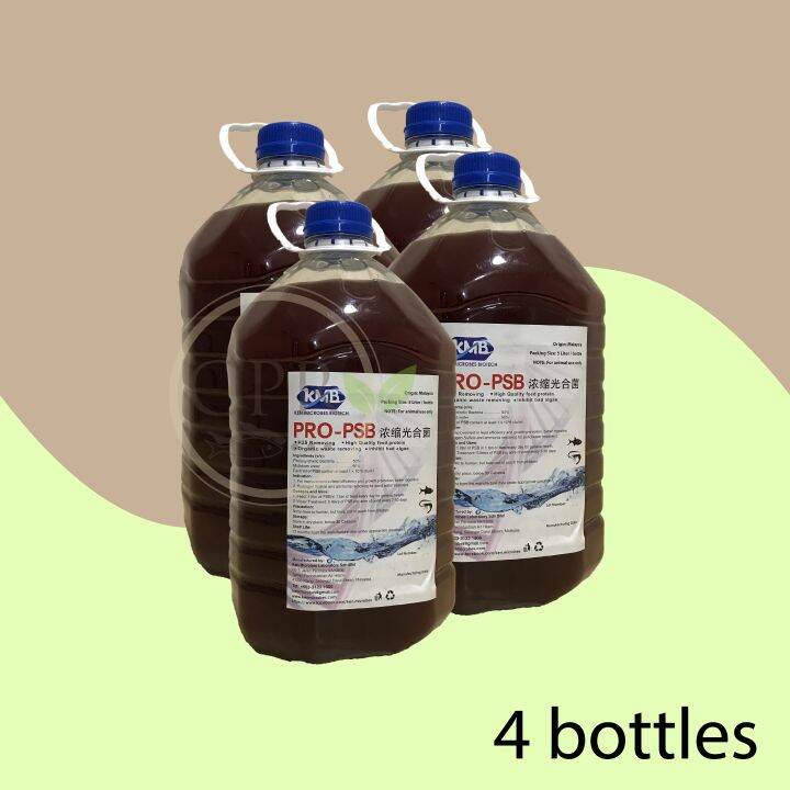 CPR FEED / 4 bottle Pro PSB 5L (photosynthetic bacteria, stabilize ...