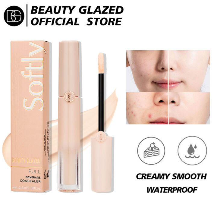 BEAUTY GLAZED Full Coverage Matte Liquid Concealer Acne Spots Dark ...