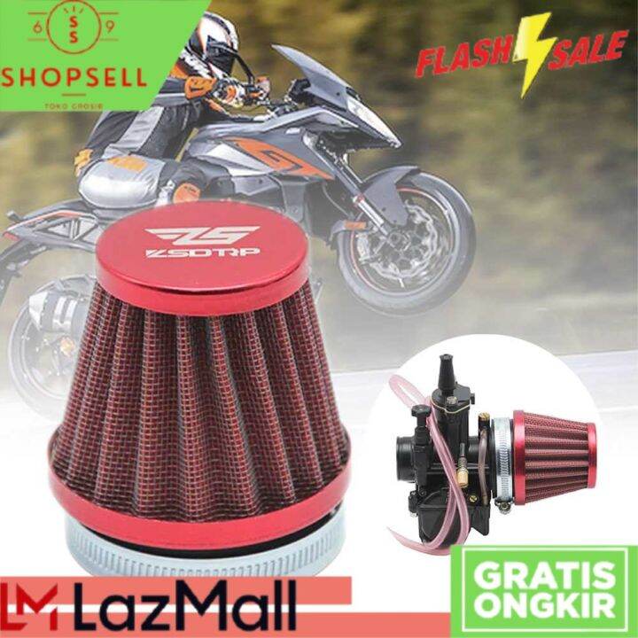 Filter Udara Karburator Motor Universal Pipa Intake 35 mm / Cegah ...
